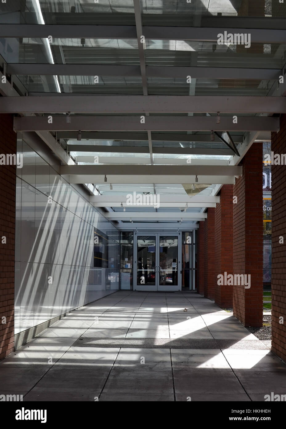 Entrance hall of the computer History Museum in Mountain View ...