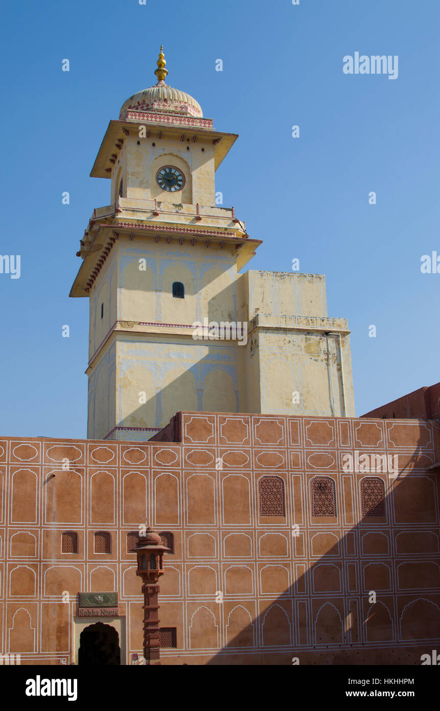 The Building Hamod Haveli The Former Residence In India Jaipur High ...