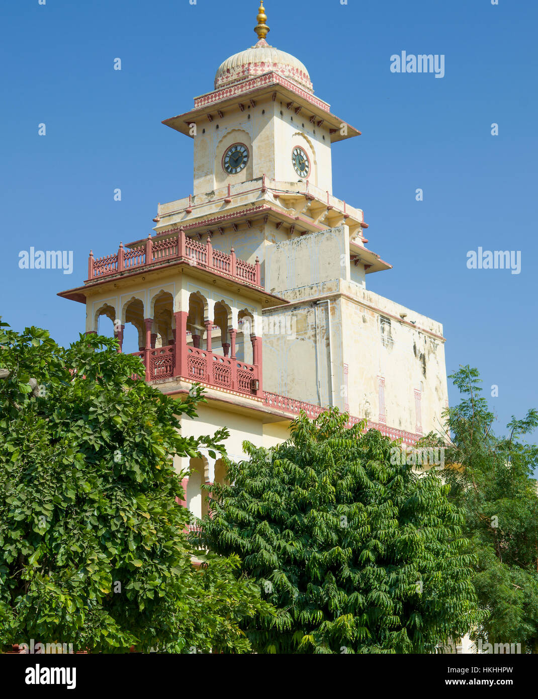 The Building Hamod Haveli The Former Residence In India Jaipur High ...