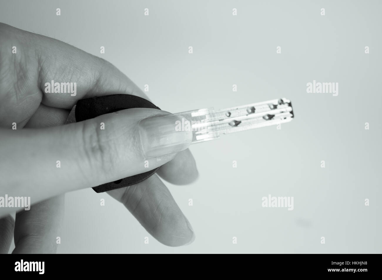 Key armored front door Stock Photo - Alamy