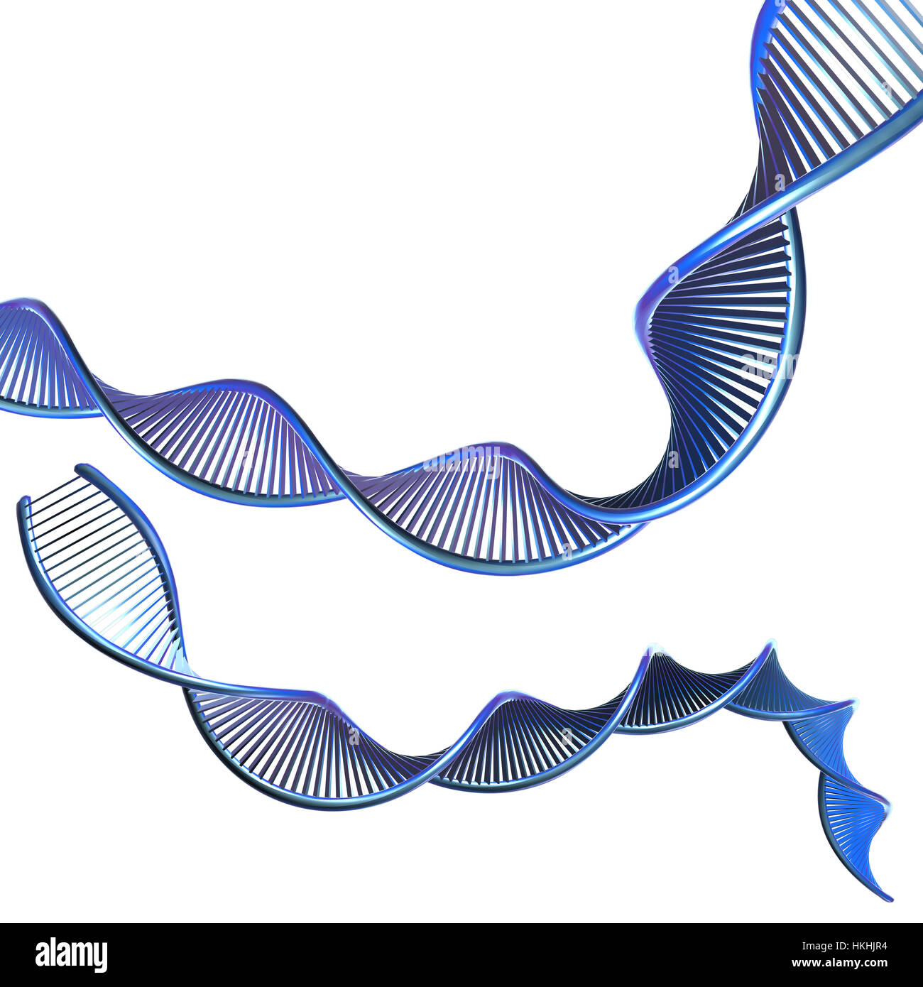 Illustration of a Dna Stock Photo - Alamy