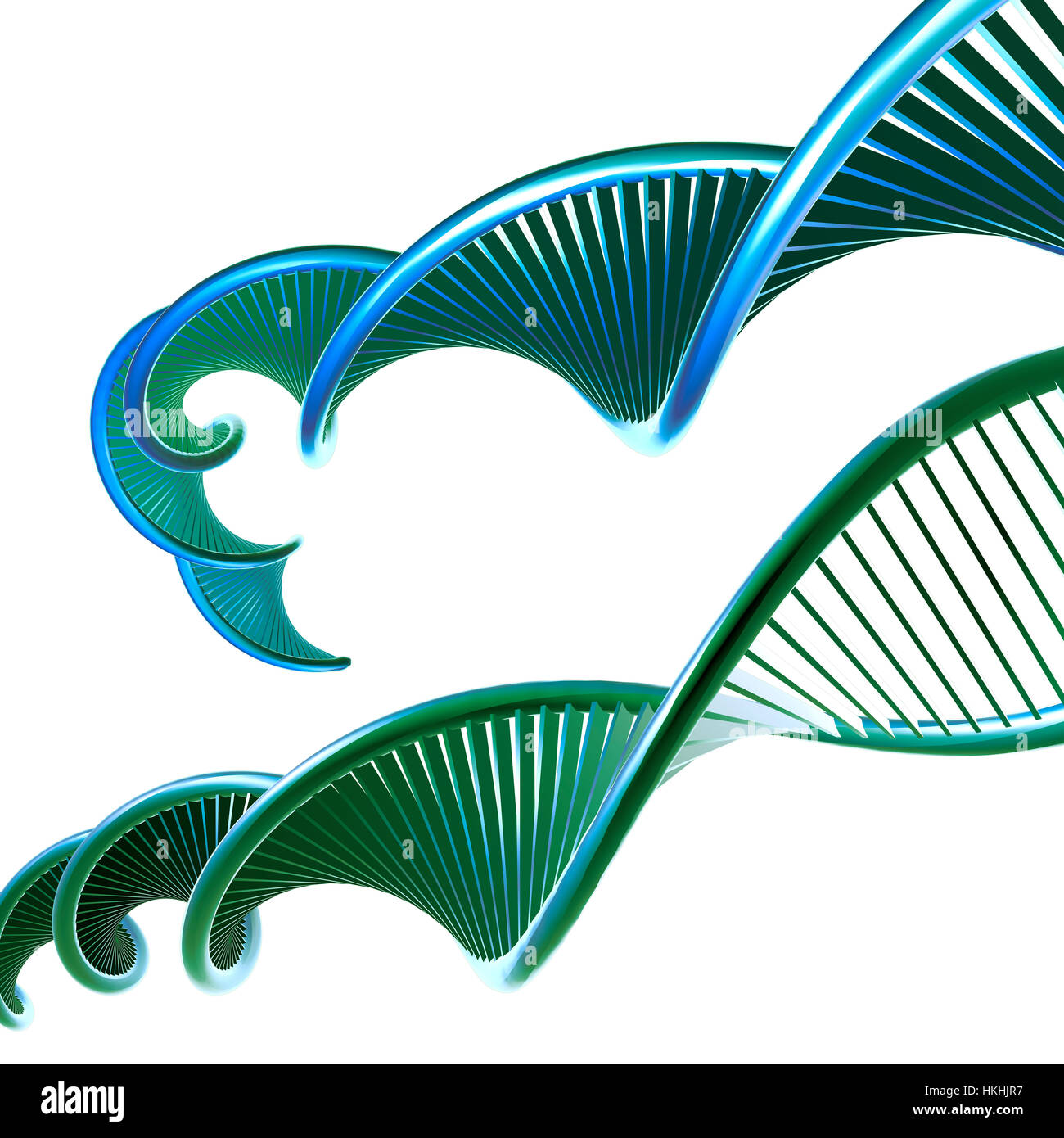 Illustration of a Dna Stock Photo - Alamy
