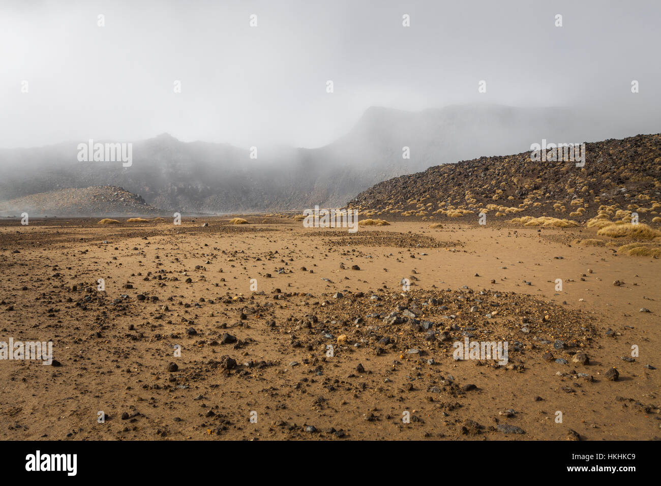 Ngauruhoe volcano (2291mt), Tongariro national park, North island, New ...