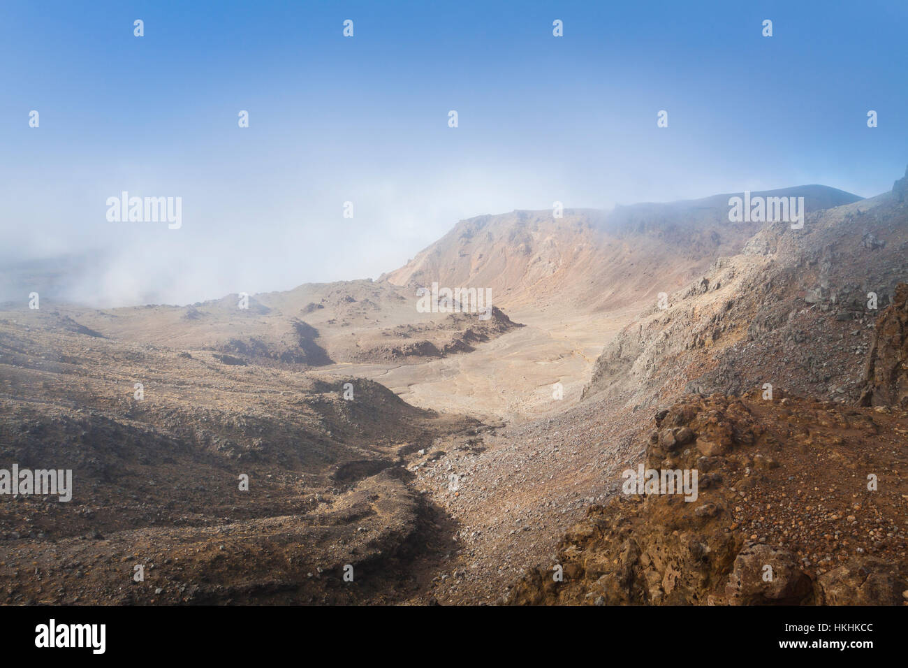 Ngauruhoe volcano (2291mt), Tongariro national park, North island, New ...