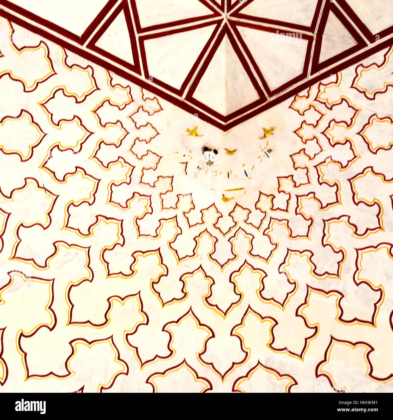 blur in iran abstract texture of the religion architecture mosque roof ...