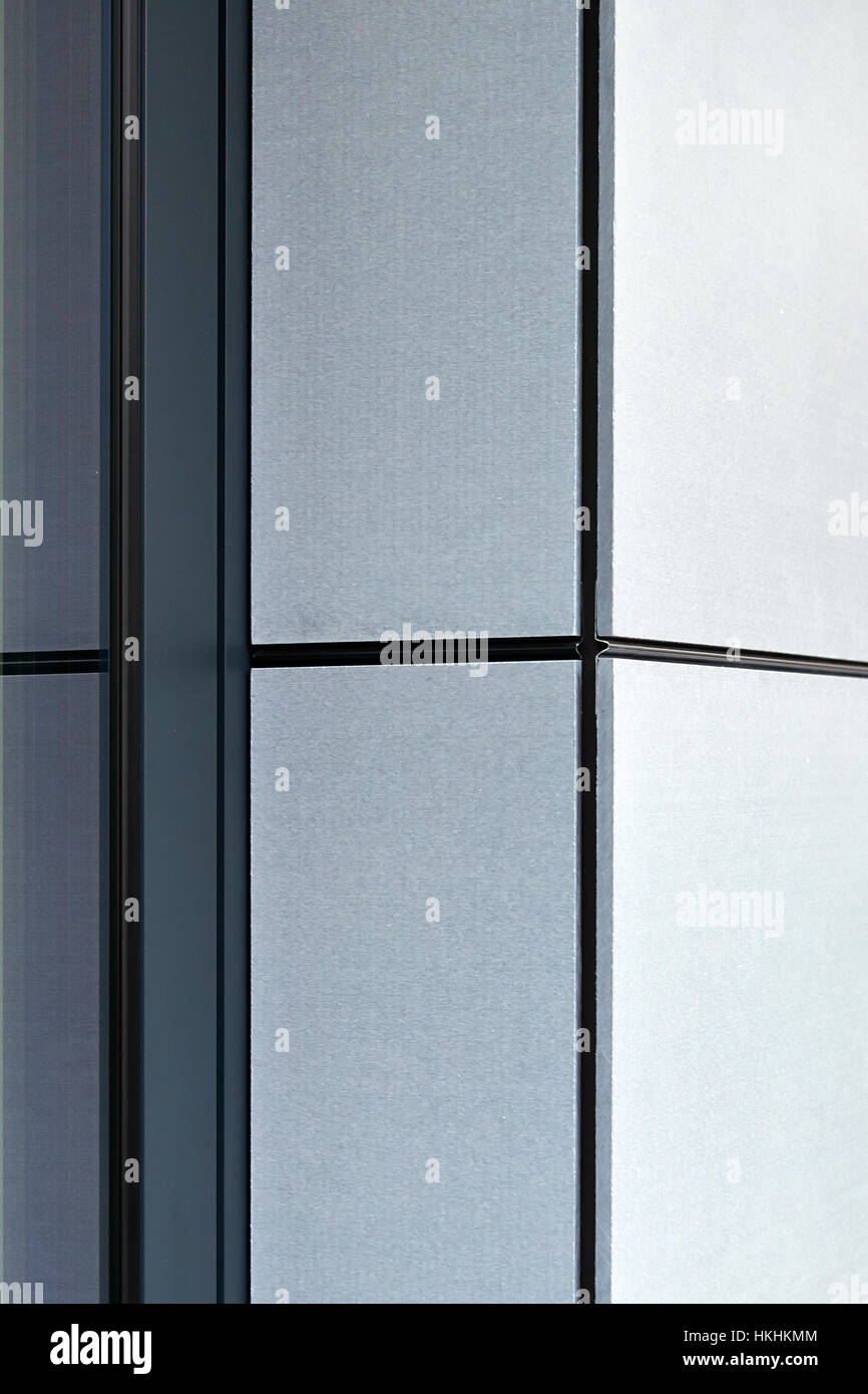 Exterior cladding of the residential building - Close up Stock Photo ...