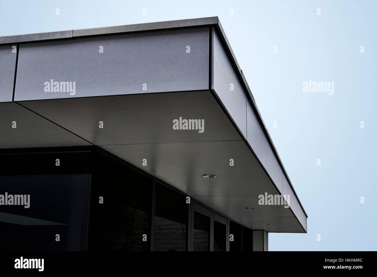 Exterior cladding of the residential building - Close up Stock Photo ...