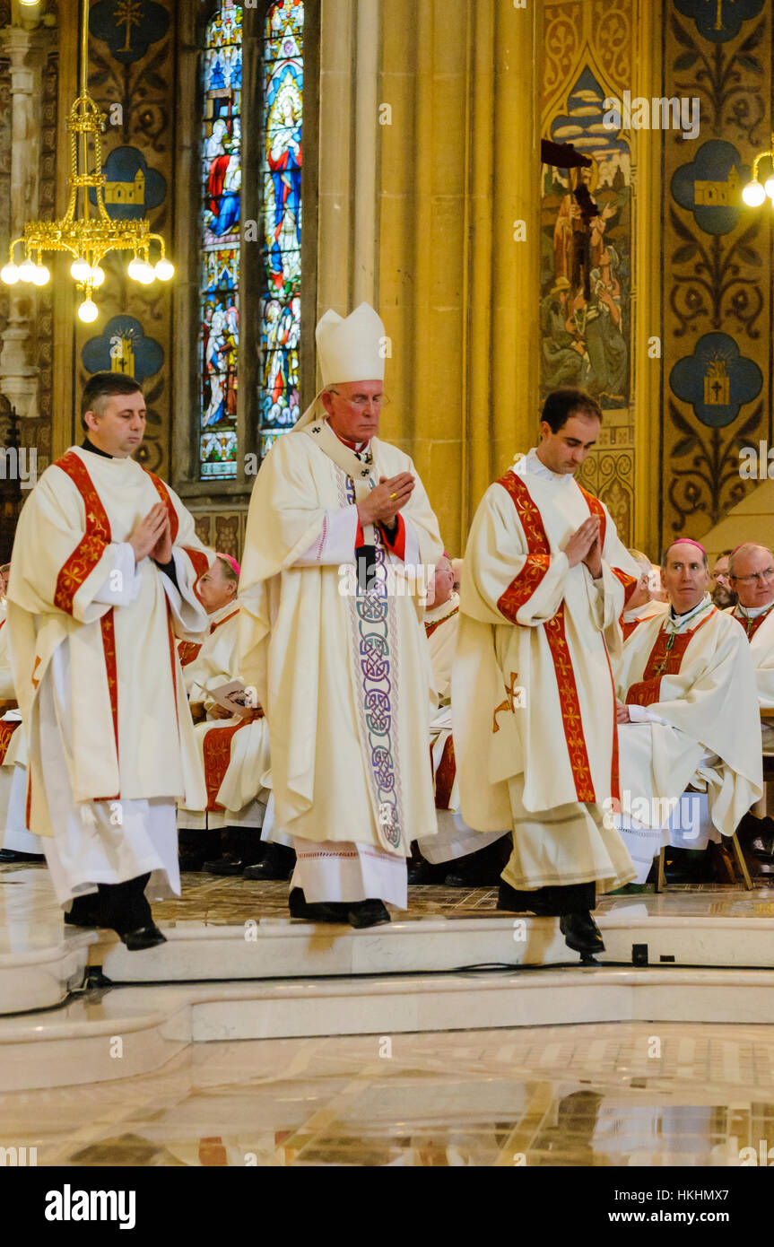 Cardinal Sean Brady leads a requiem mass service Stock Photo - Alamy