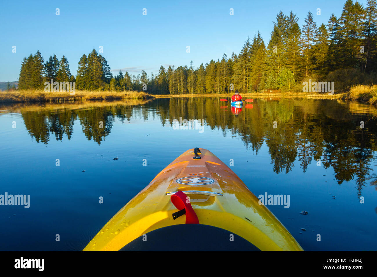 Kayak river dee hi-res stock photography and images - Alamy