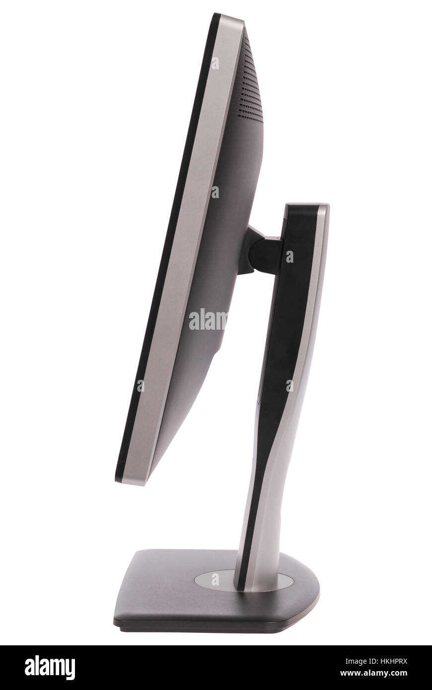 Computer monitor on white background. Clipping path included Stock ...