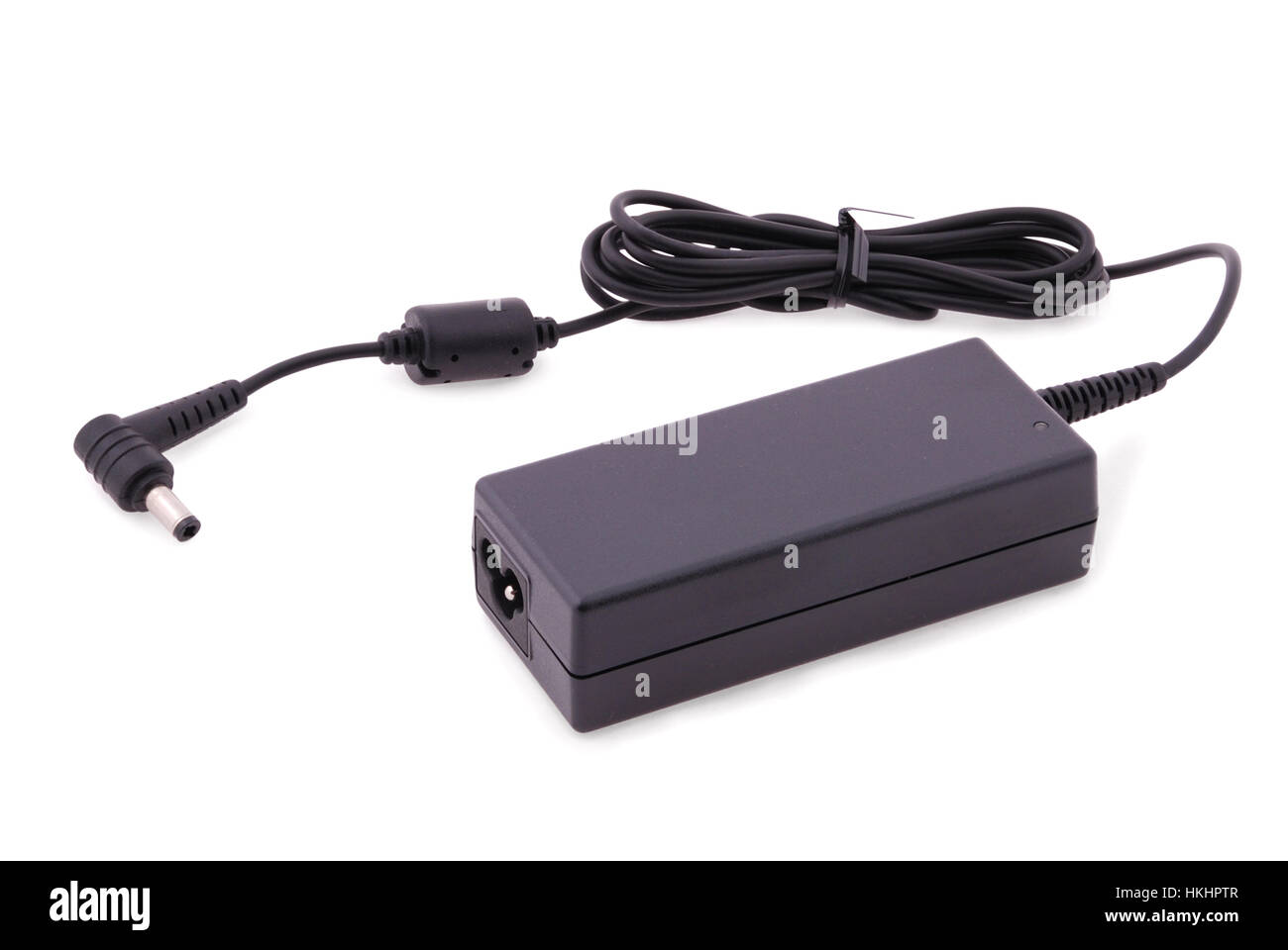 Laptop Power supply isolated on white. Clipping path included Stock ...
