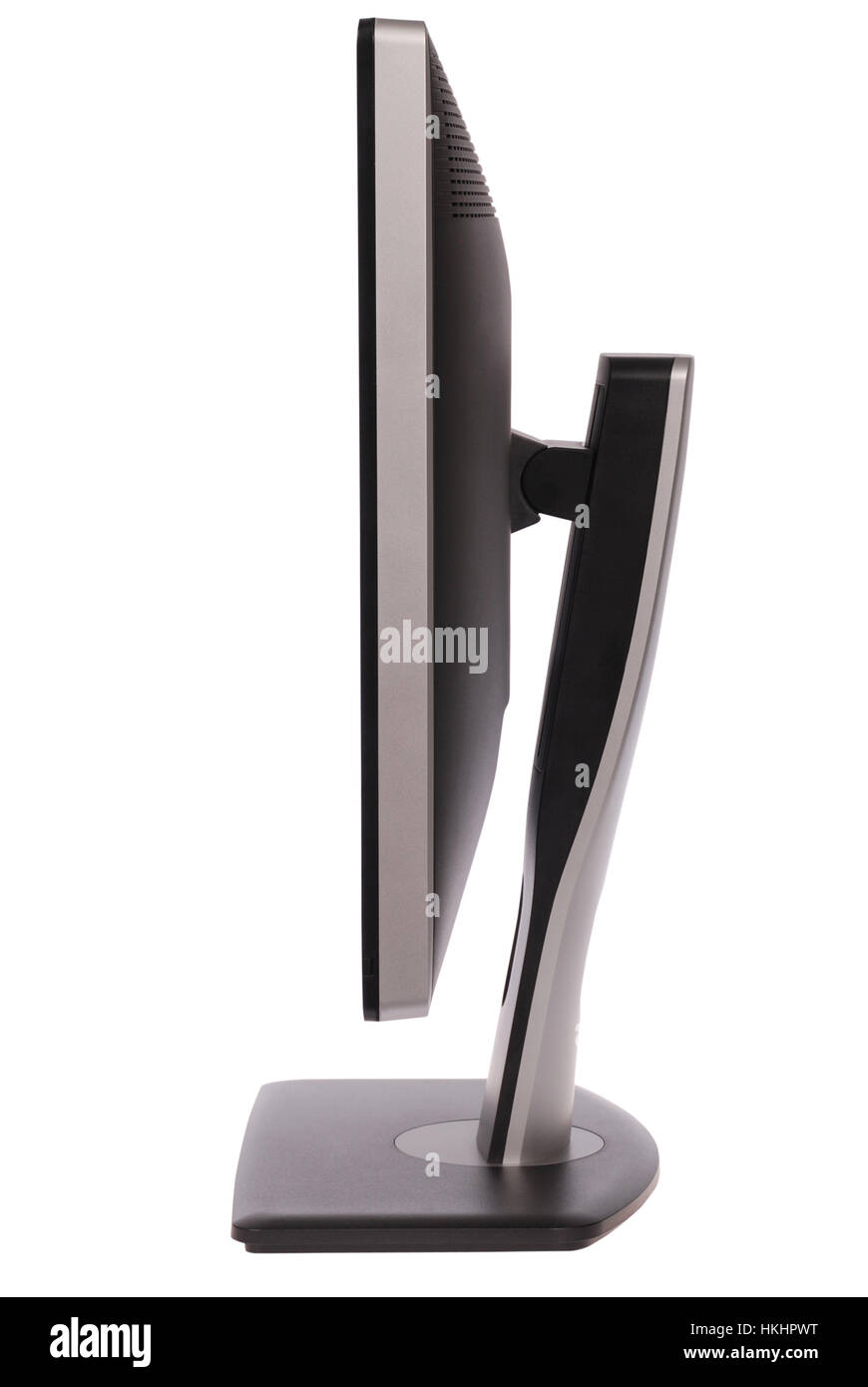 Computer monitor on white background. Clipping path included Stock ...