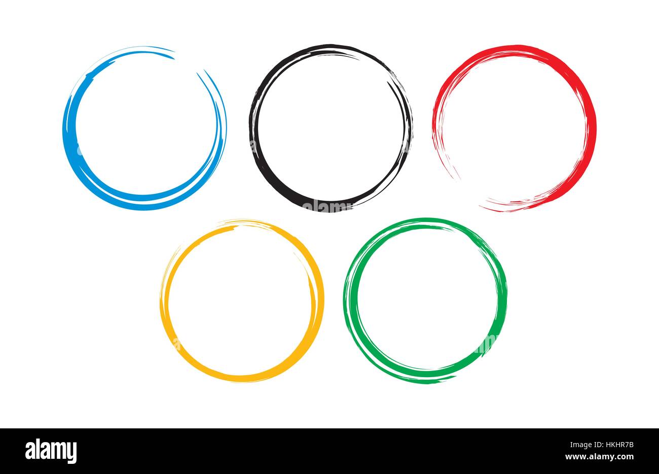 Vector border frame colorful Cut Out Stock Images & Pictures - Alamy