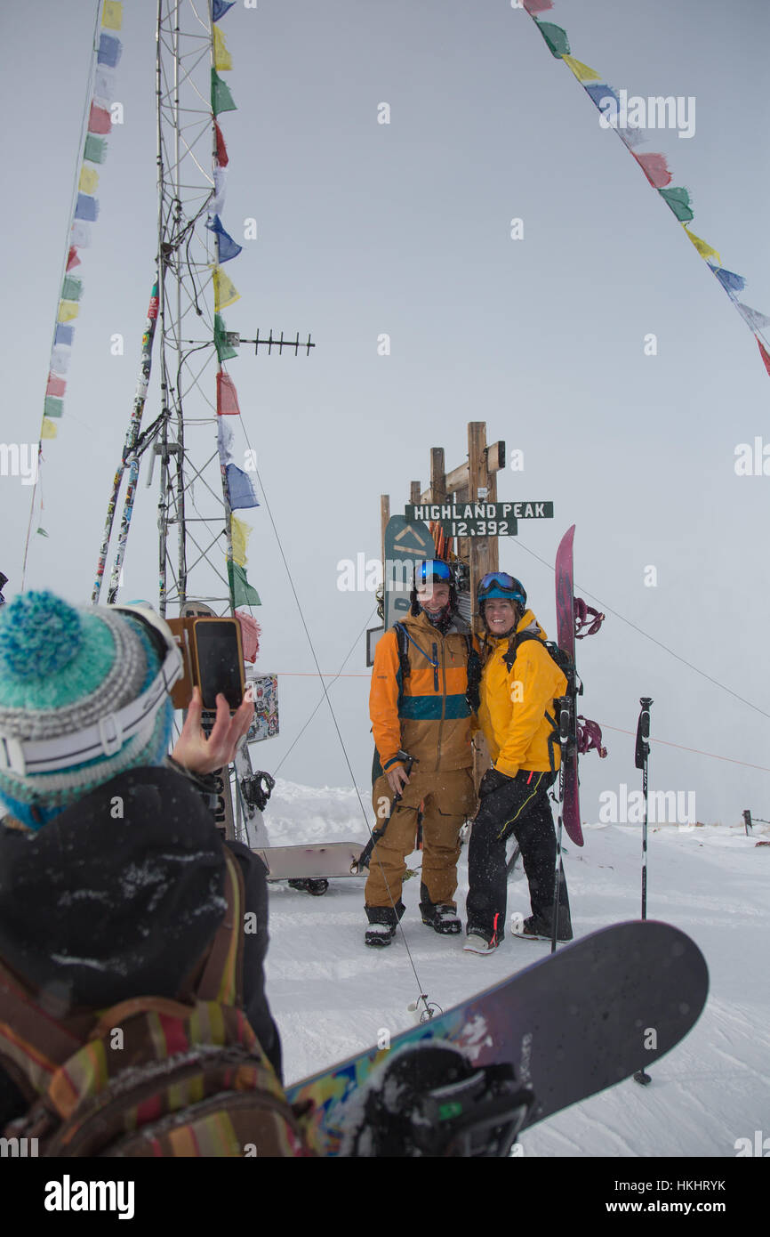 aspen highlands, colorado Stock Photo - Alamy