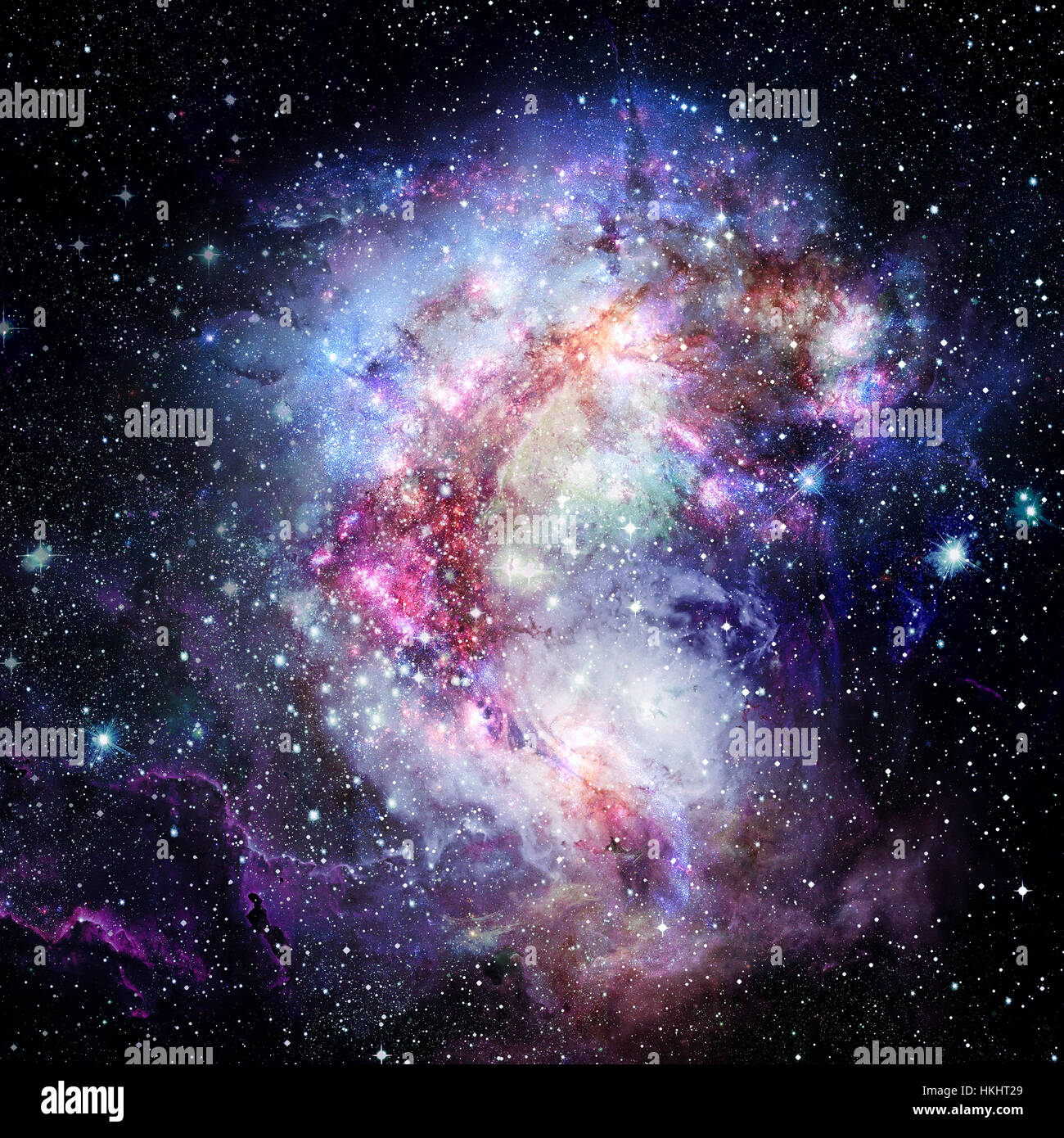 Nebula in space. Elements of this image furnished by NASA Stock Photo ...