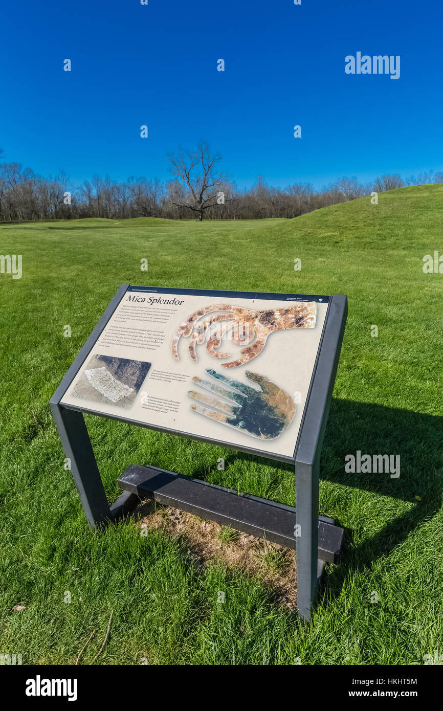 Interpretive sign about sheets of mica made into beautiful art by ...