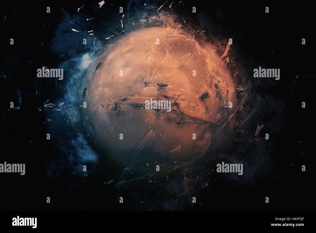 Solar System Model Sci Fi