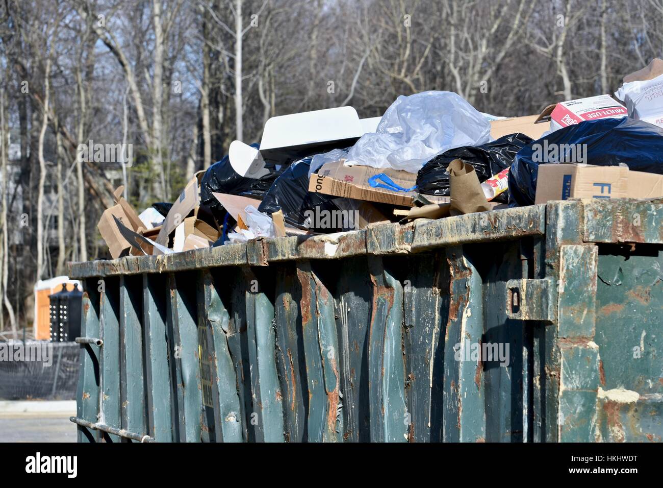 Garbage construction hi-res stock photography and images - Alamy
