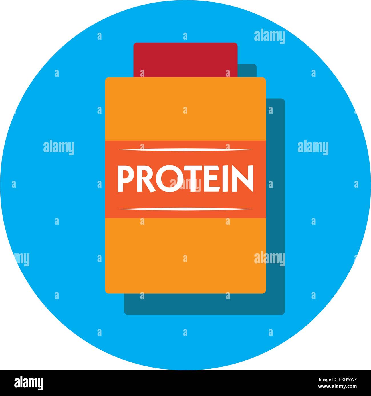 Protein Logo with Bottle. Eps 8 supported Stock Vector Image & Art - Alamy
