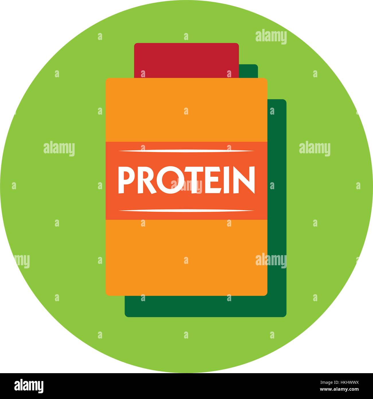 Protein Logo with Bottle. Eps 8 supported Stock Vector Image & Art - Alamy