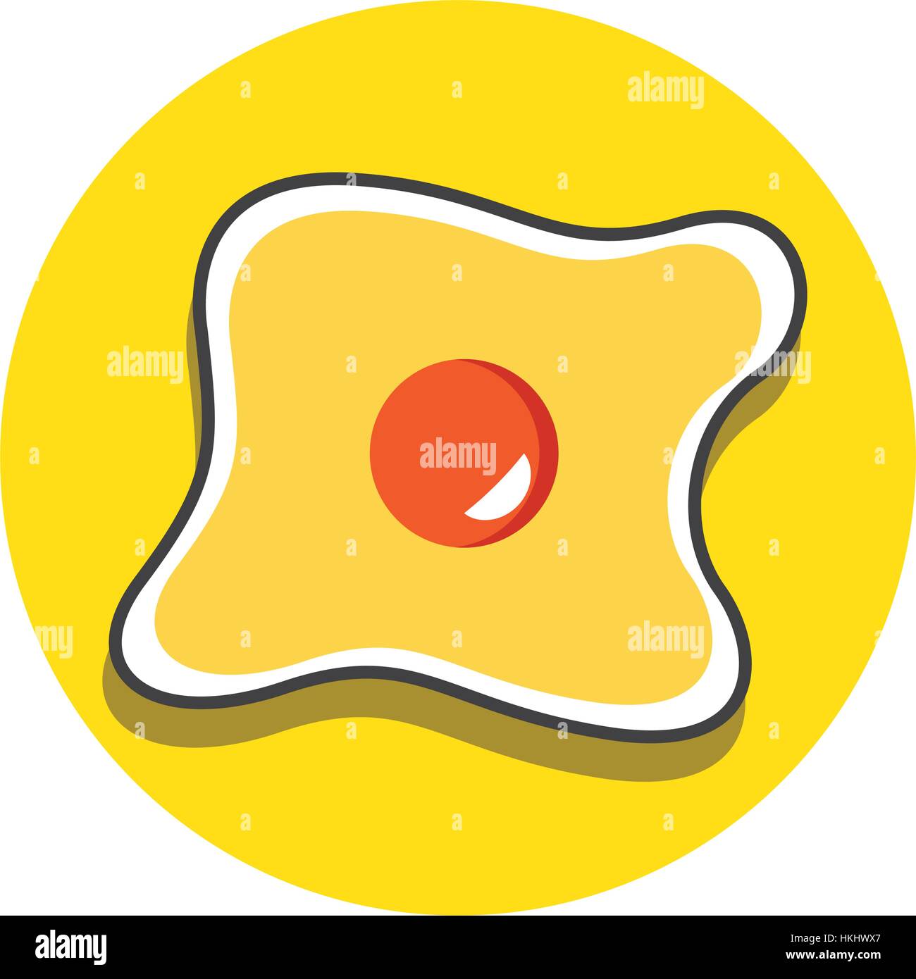 Omelet Icon Design. Eps 8 supported Stock Vector Image & Art - Alamy