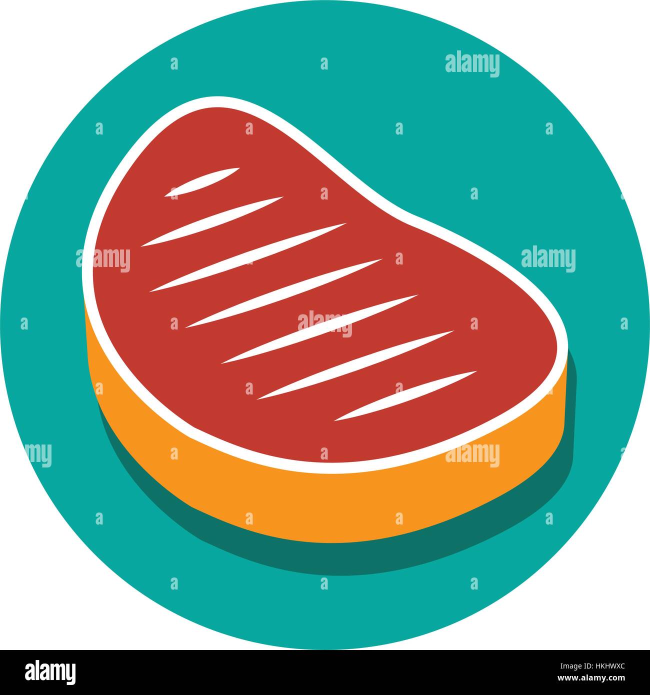 Pork Chops Icon Design. Eps 8 supported Stock Vector Image & Art - Alamy