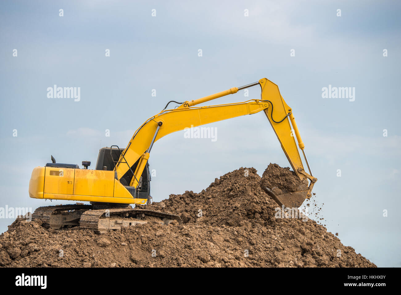 Wheel loader construction site hi-res stock photography and images - Alamy