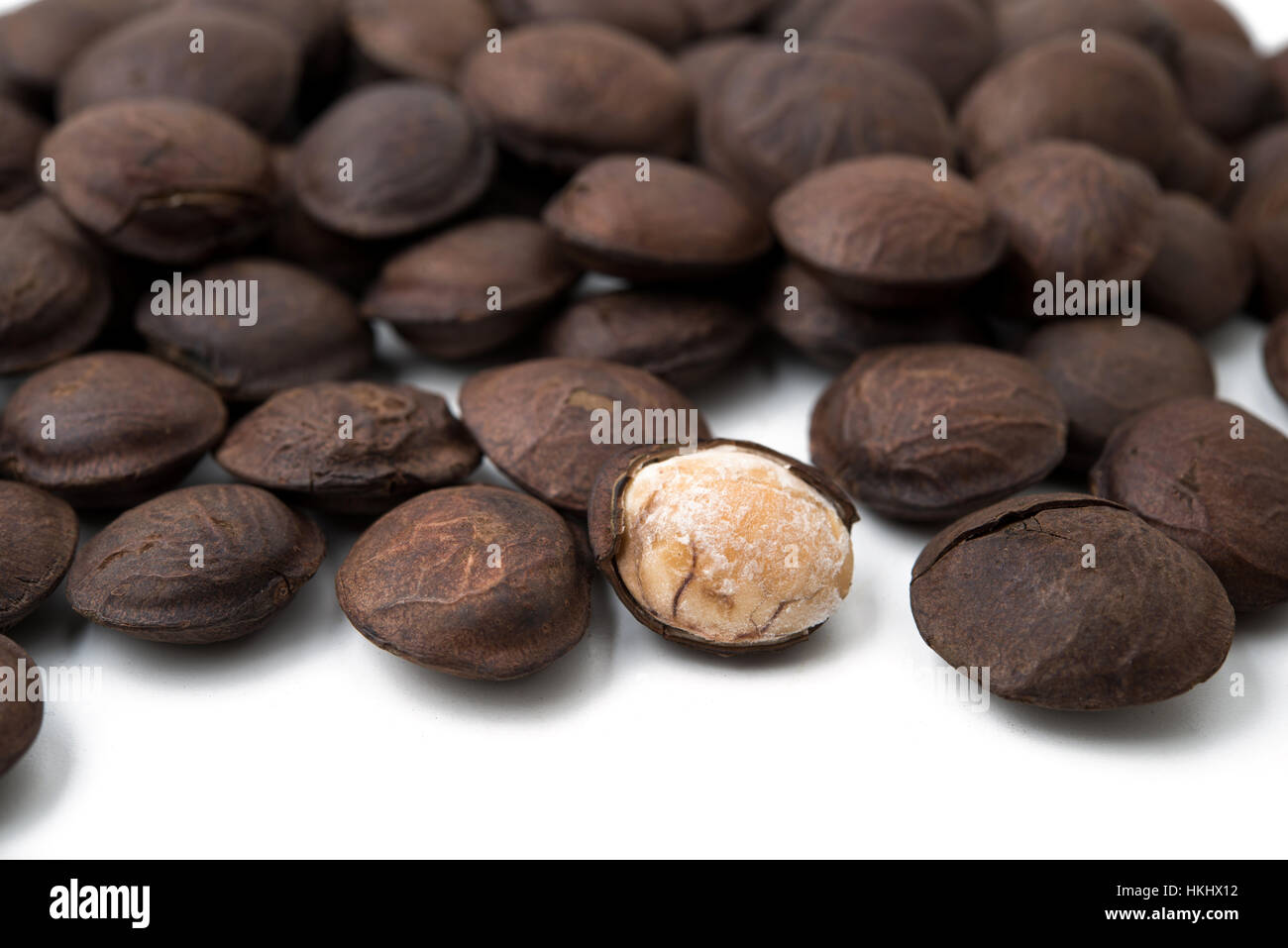 legumes of Sacha inchi or Inca peanut Stock Photo - Alamy