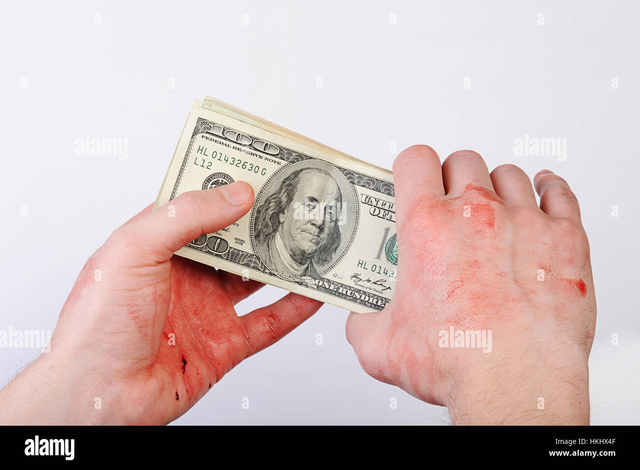 Blood on hands hi-res stock photography and images - Alamy