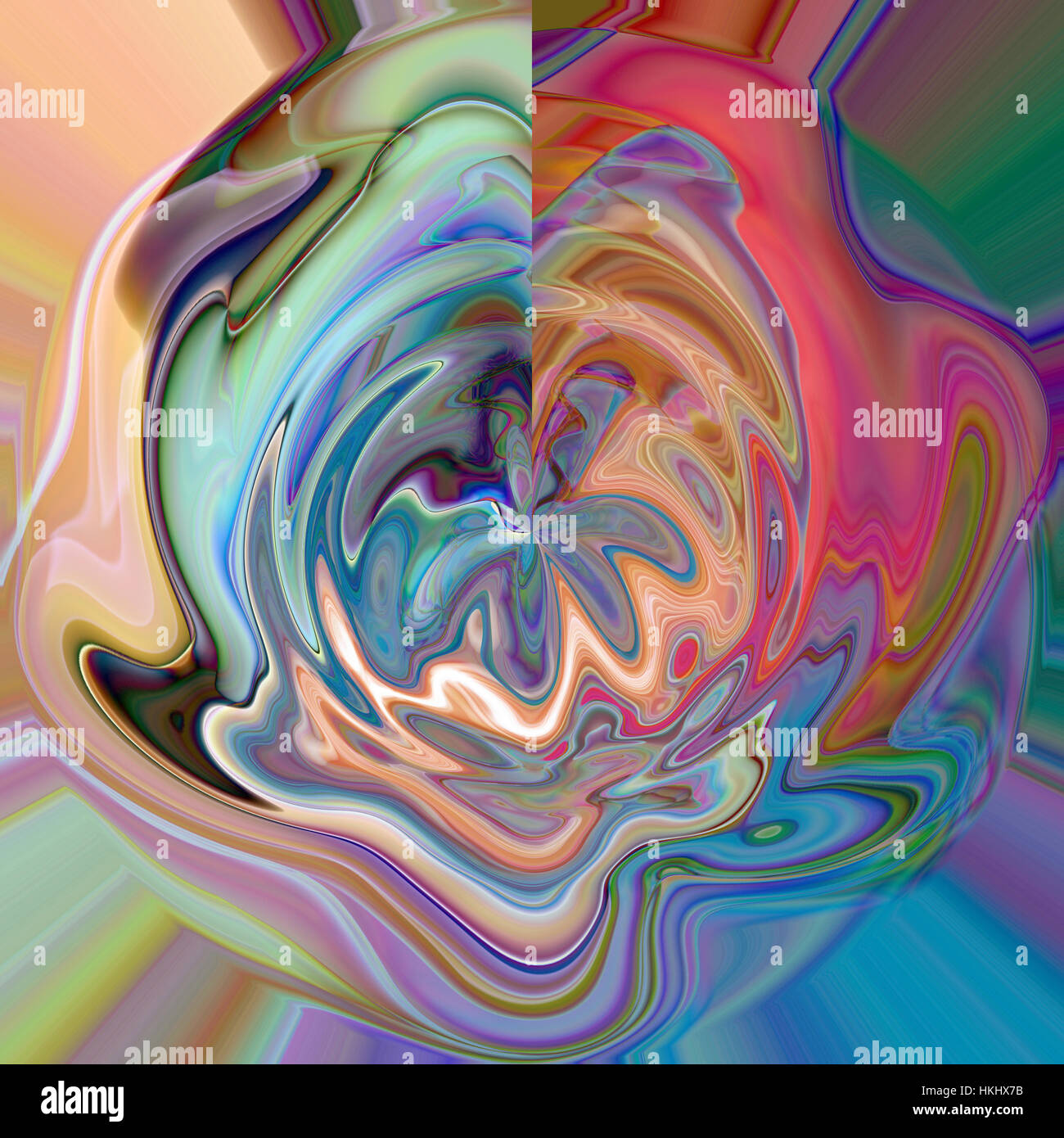 Abstract coloring background of the horizon gradient with visual poolar ...