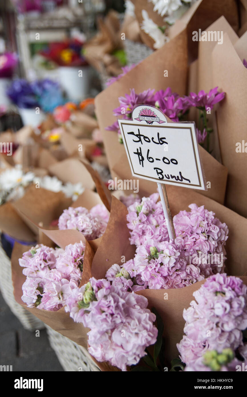 Front of flower shop Stock Photo - Alamy