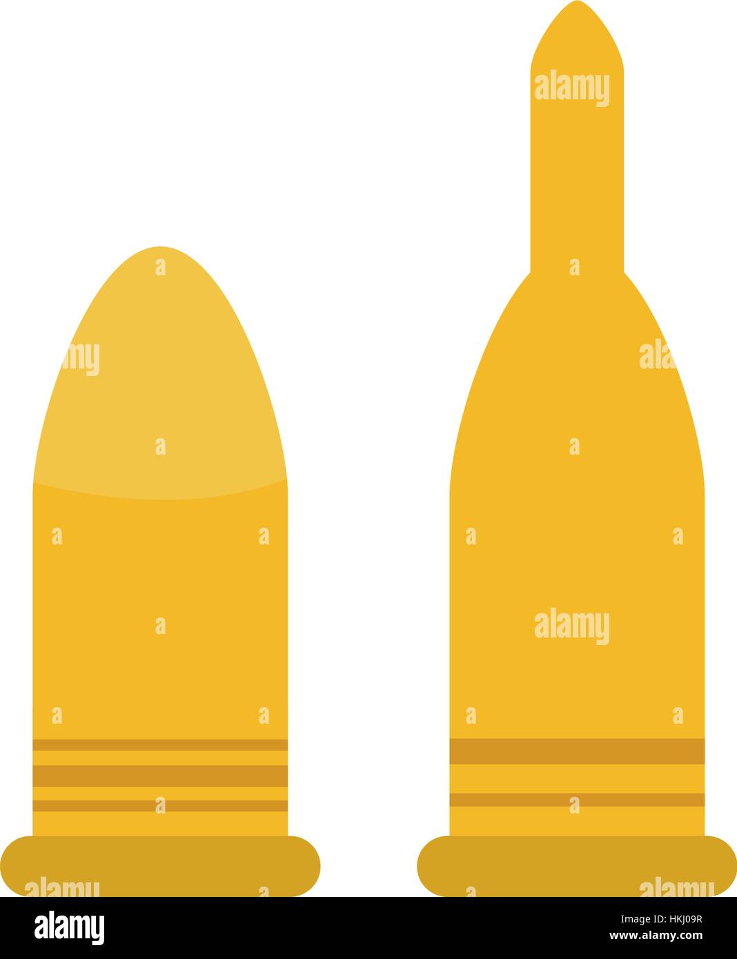 Bullets golden color military weapons hi-res stock photography and ...