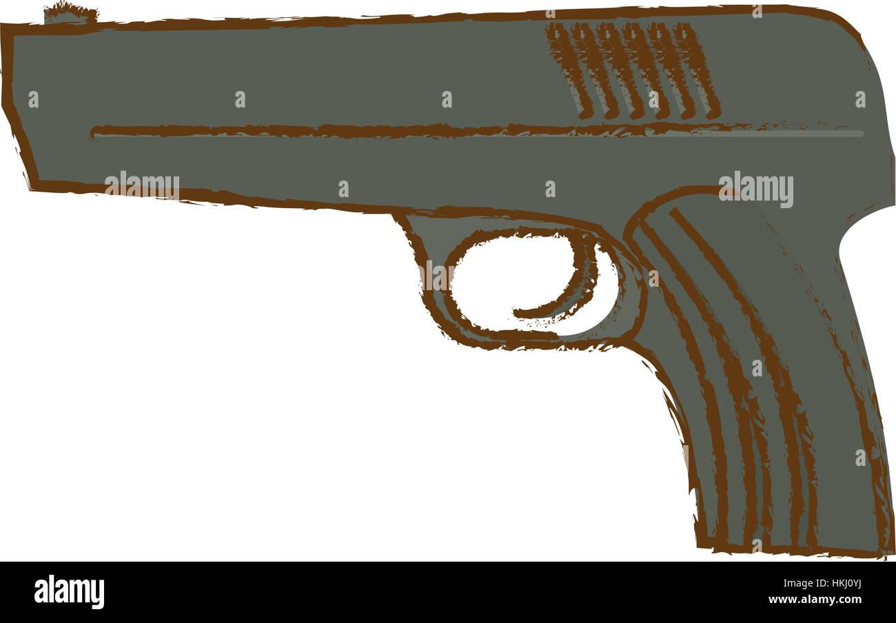 Weapon of gray color military equipment icon image Stock Vector Image ...