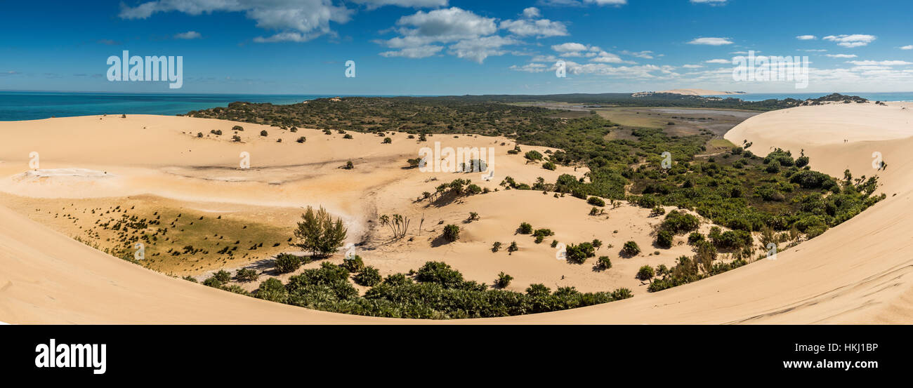 Dune at Bazaruto Island, the largest island in the Bazaruto Archipelago ...