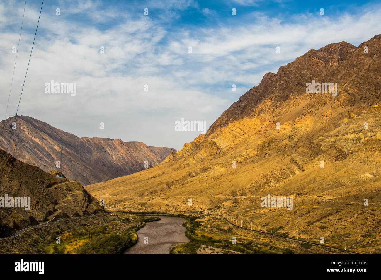 Aras River; East Azerbaijan, Iran Stock Photo - Alamy