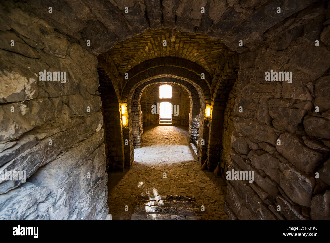 Cells of the monks, Saint Stepanos Monastery; East Azerbaijan, Iran ...