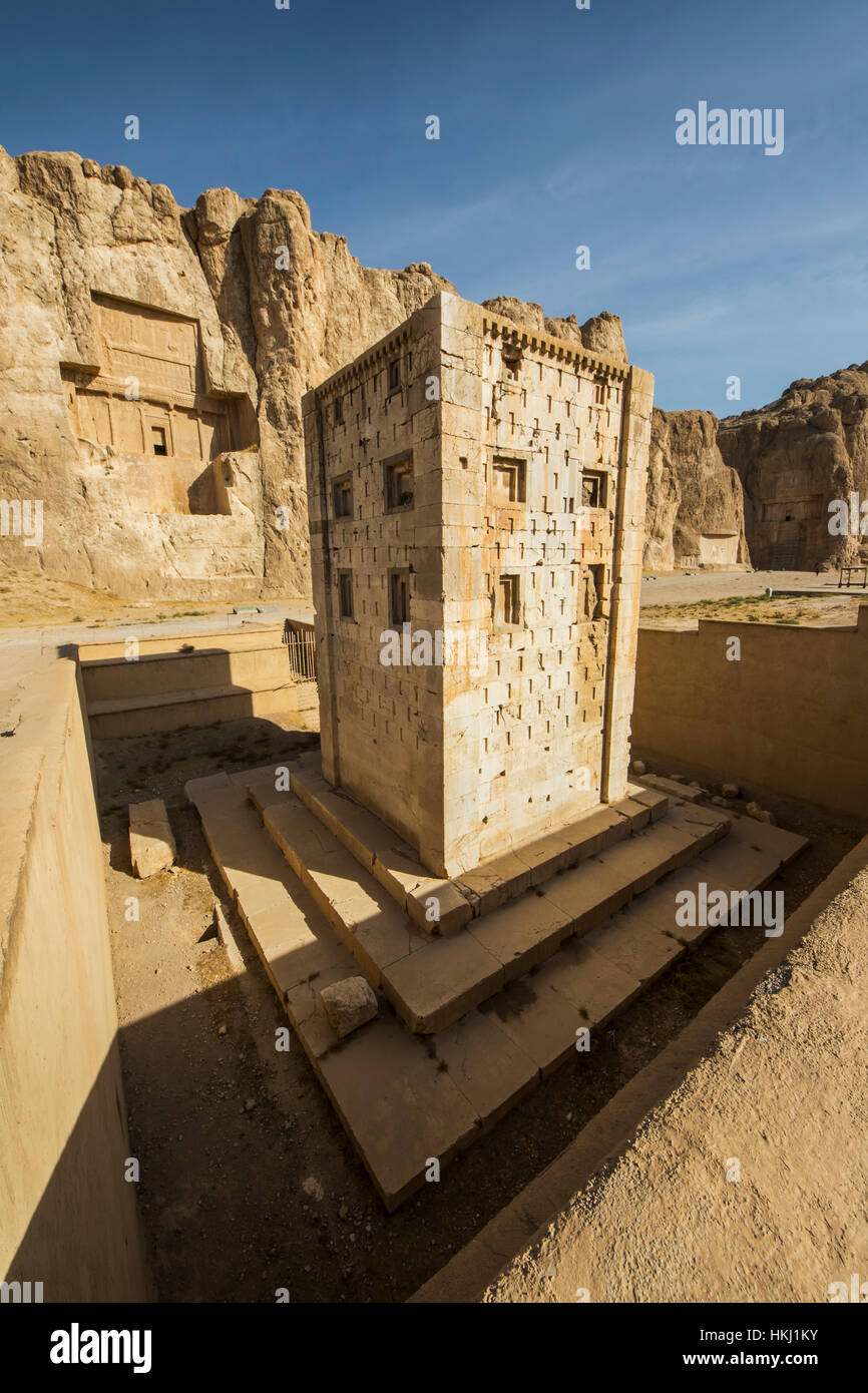Kabeh-e-Zarthusht (Cube of Zoroaster), Naqsh-e Rustam; Fars Province ...