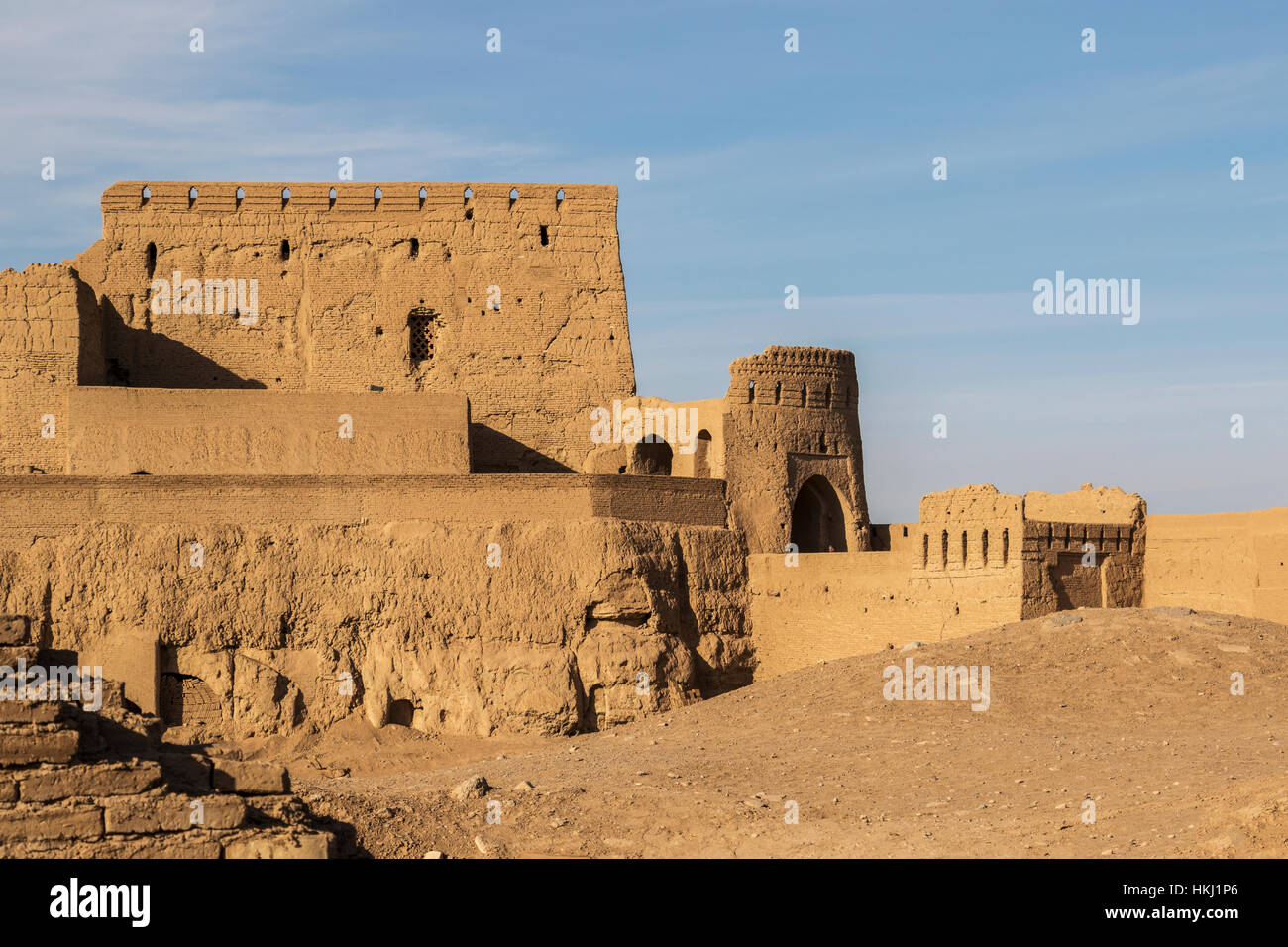 Narin Qal'eh Castle; Meybod, Yazd Province, Iran Stock Photo - Alamy