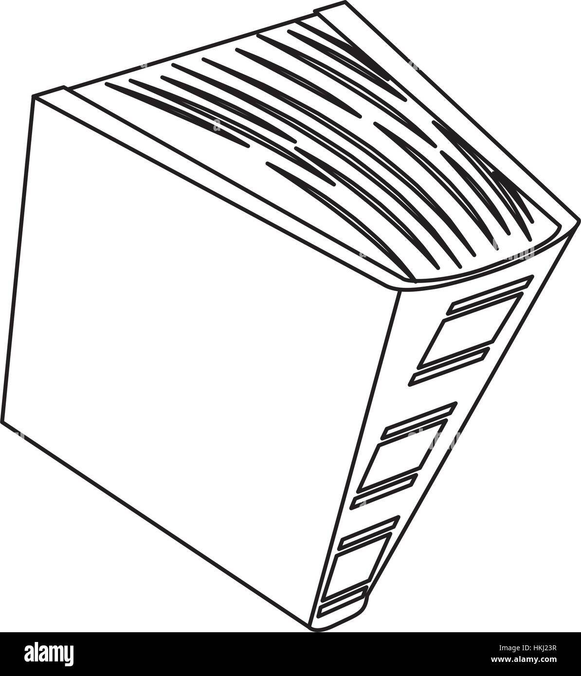 Figure encyclopedia icon image, vector illustration design Stock Vector ...