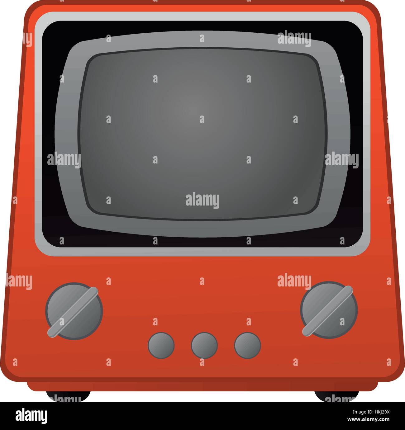 retro television icon Stock Vector Image & Art - Alamy