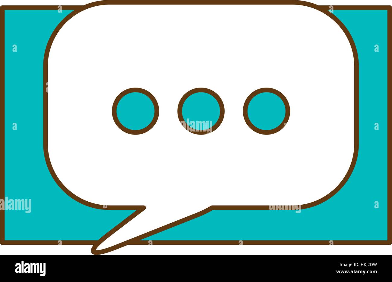 Blue symbol bubble button icon image vector illustration Stock Vector ...