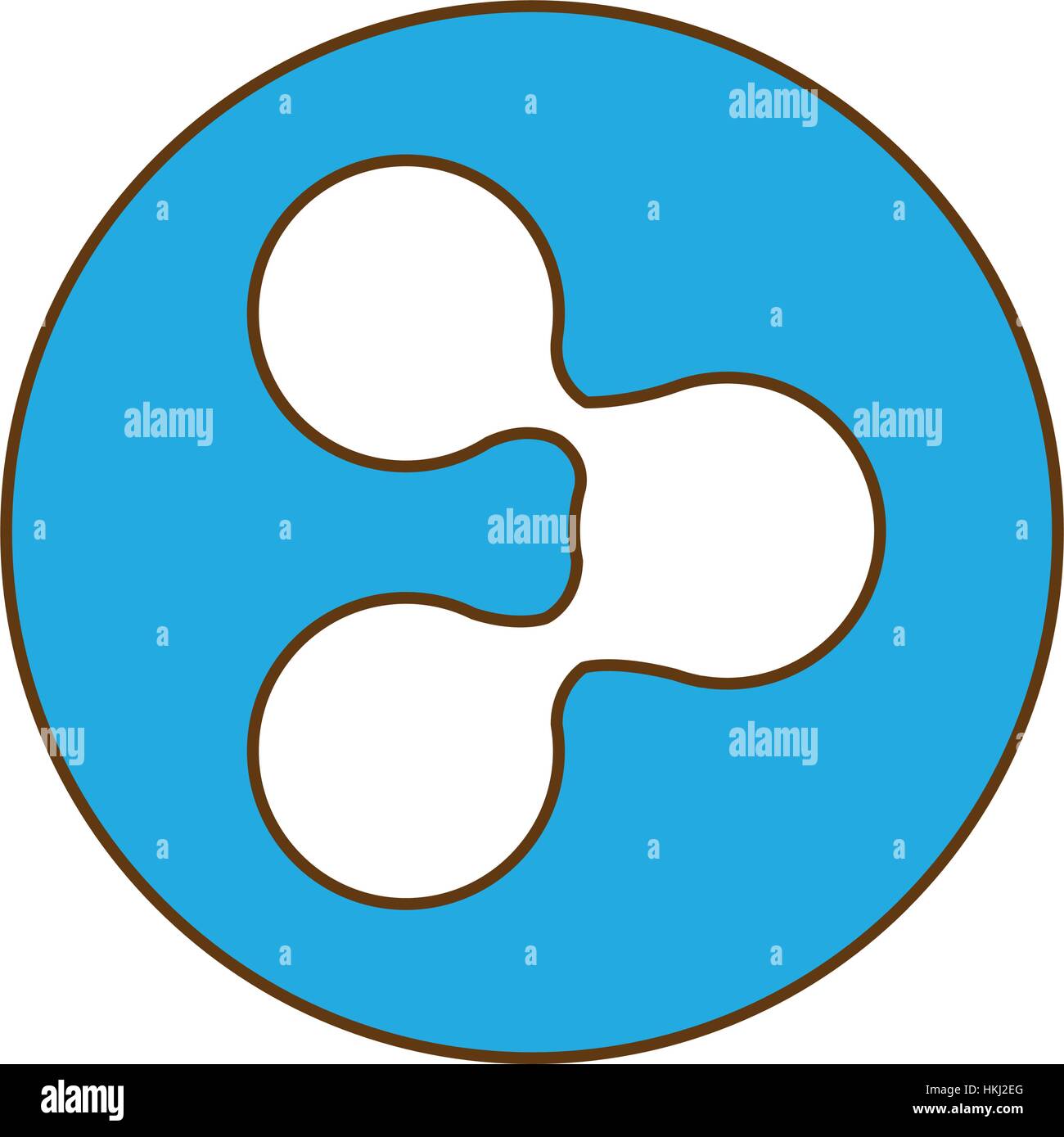 Blue symbol share button image, vector illustration Stock Vector Image ...
