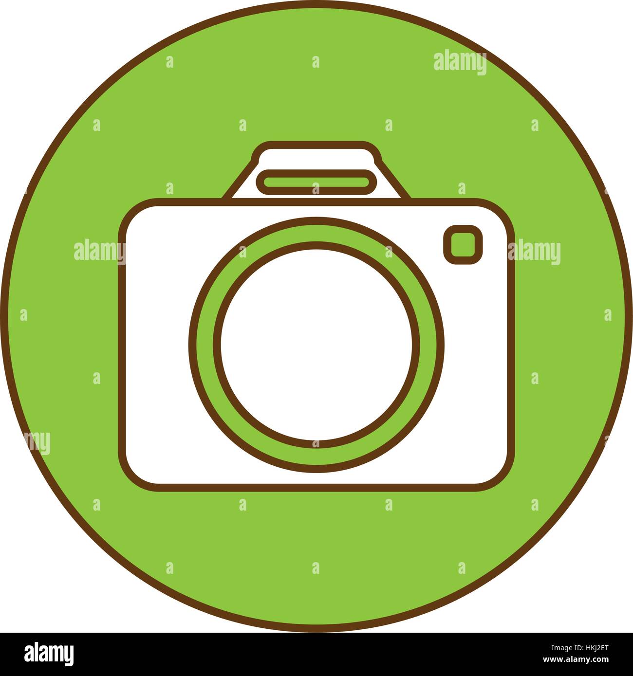 Green symbol camara button image, vector ilustration design Stock ...