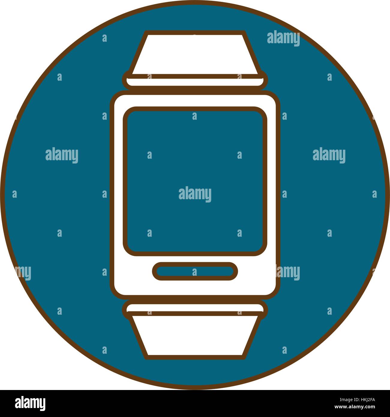 Blue smartwatch icon image design, vector illustration Stock Vector ...