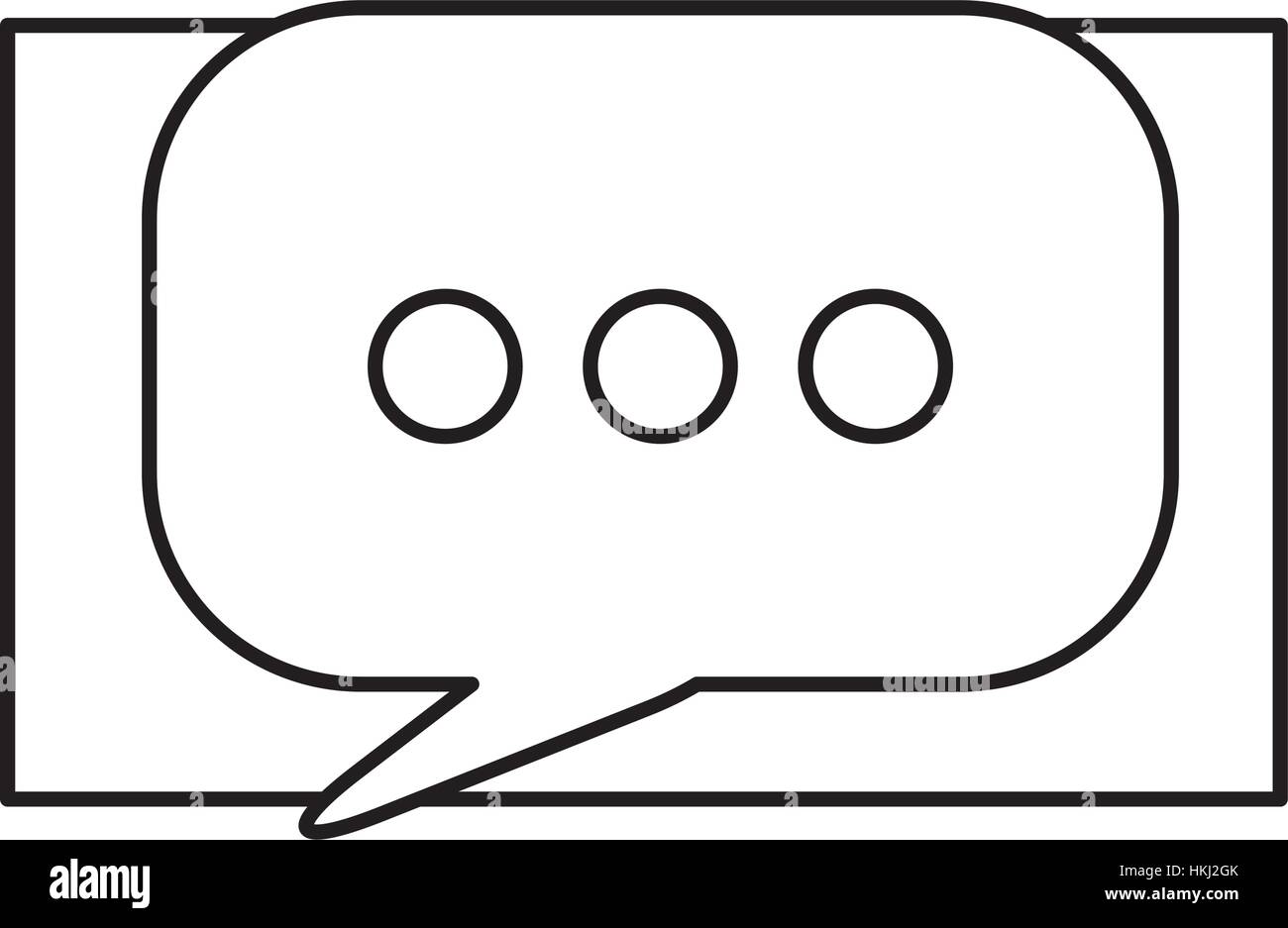 White symbol bubble button icon image vector illustration Stock Vector ...