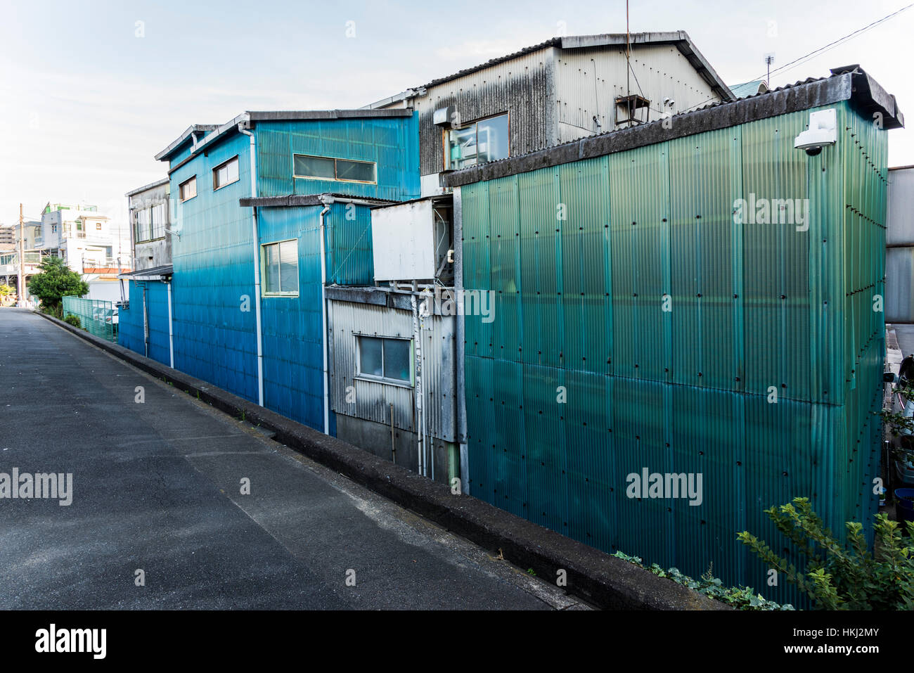 Exterior of Factory, Kita-Ku, Tokyo, Japan Stock Photo - Alamy