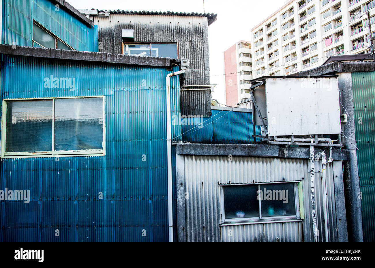 Exterior of Factory, Kita-Ku, Tokyo, Japan Stock Photo - Alamy