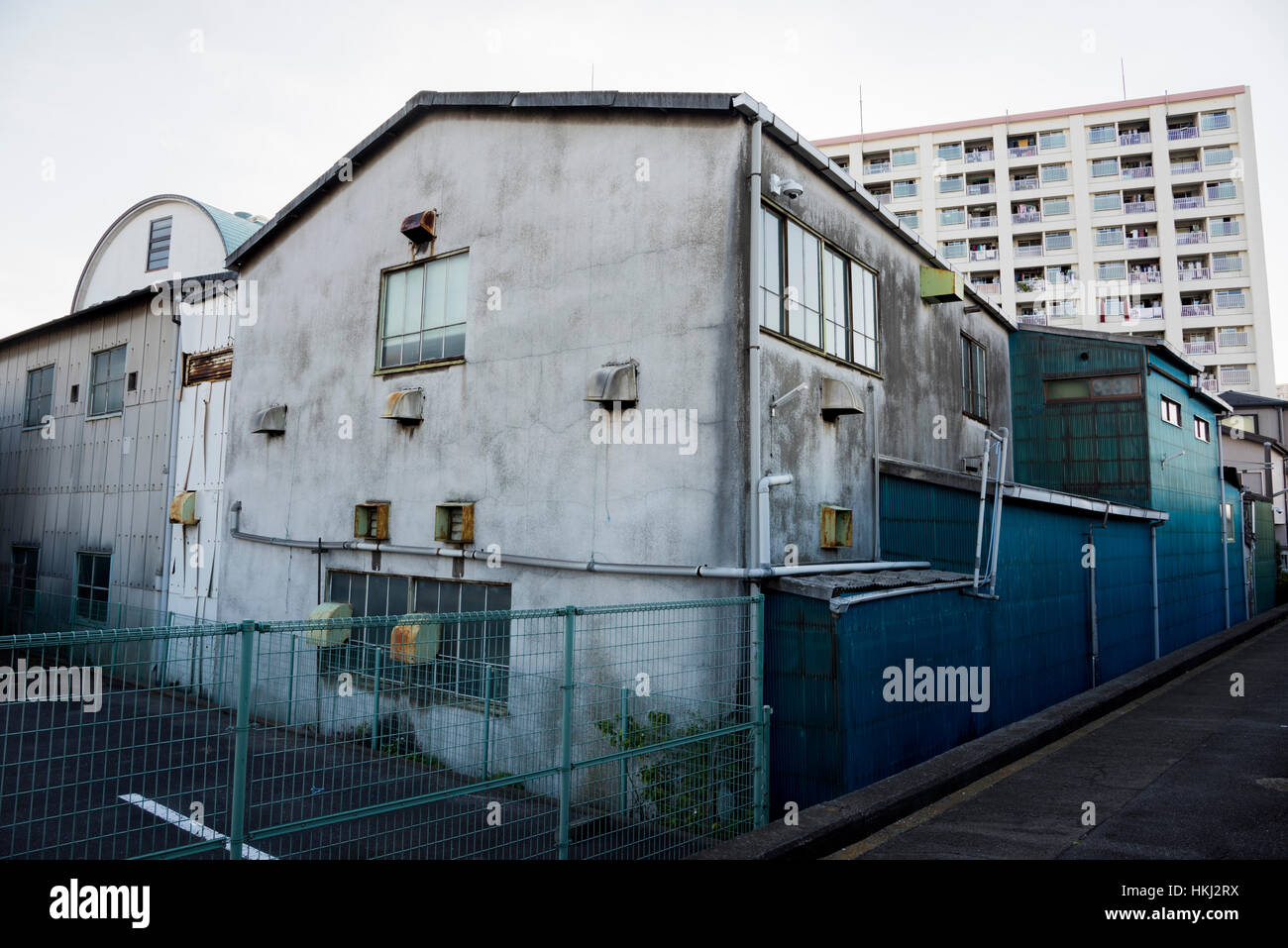 Exterior of Factory, Kita-Ku, Tokyo, Japan Stock Photo - Alamy