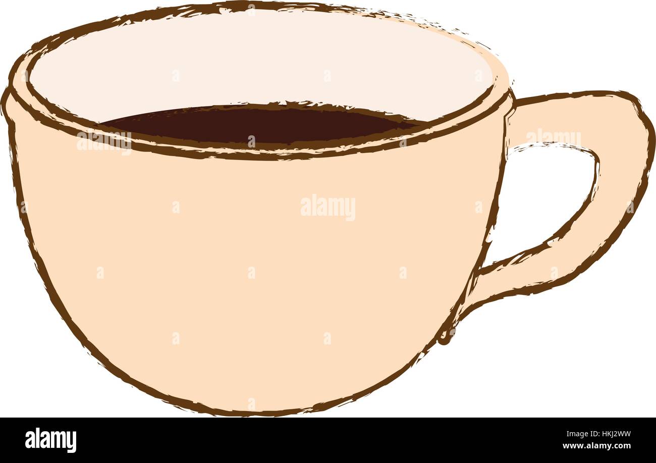 Beige cup coffee icon image design, vector illustration Stock Vector ...