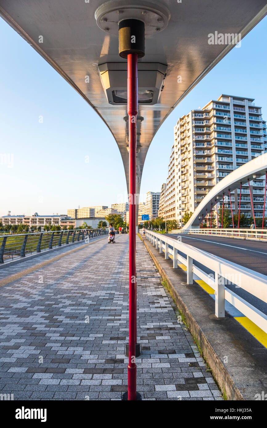 Shintoyo Bridge, Sumida River, Tokyo, Japan Stock Photo - Alamy